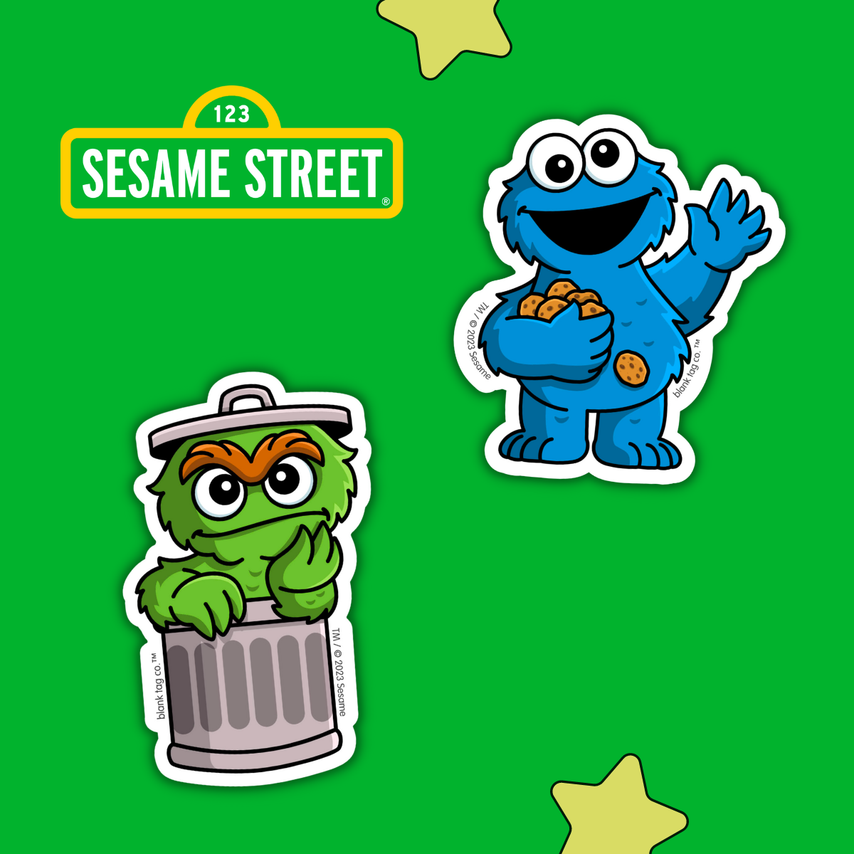Sesame Street Stickers