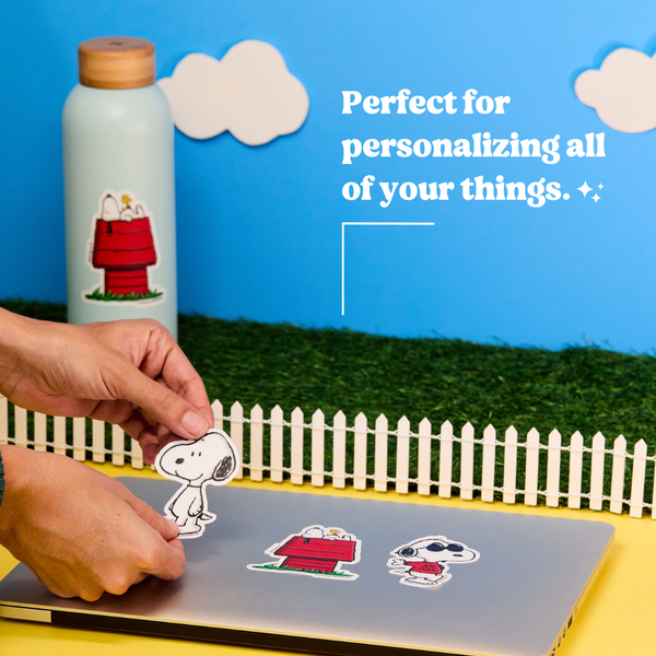 The Typing Snoopy Sticker | Peanuts® Stickers