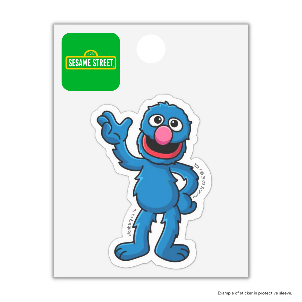 Sesame Street® Cupid Grover Waterproof Sticker