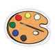 The Art Palette Sticker