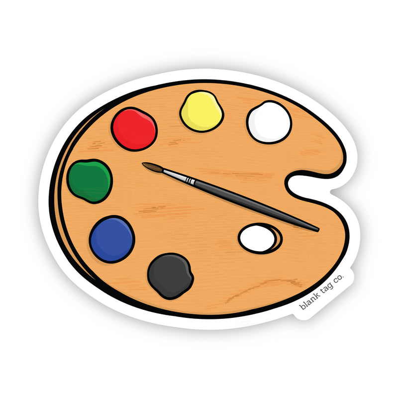 The Art Palette Sticker