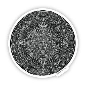 The Aztec Calendar Sticker