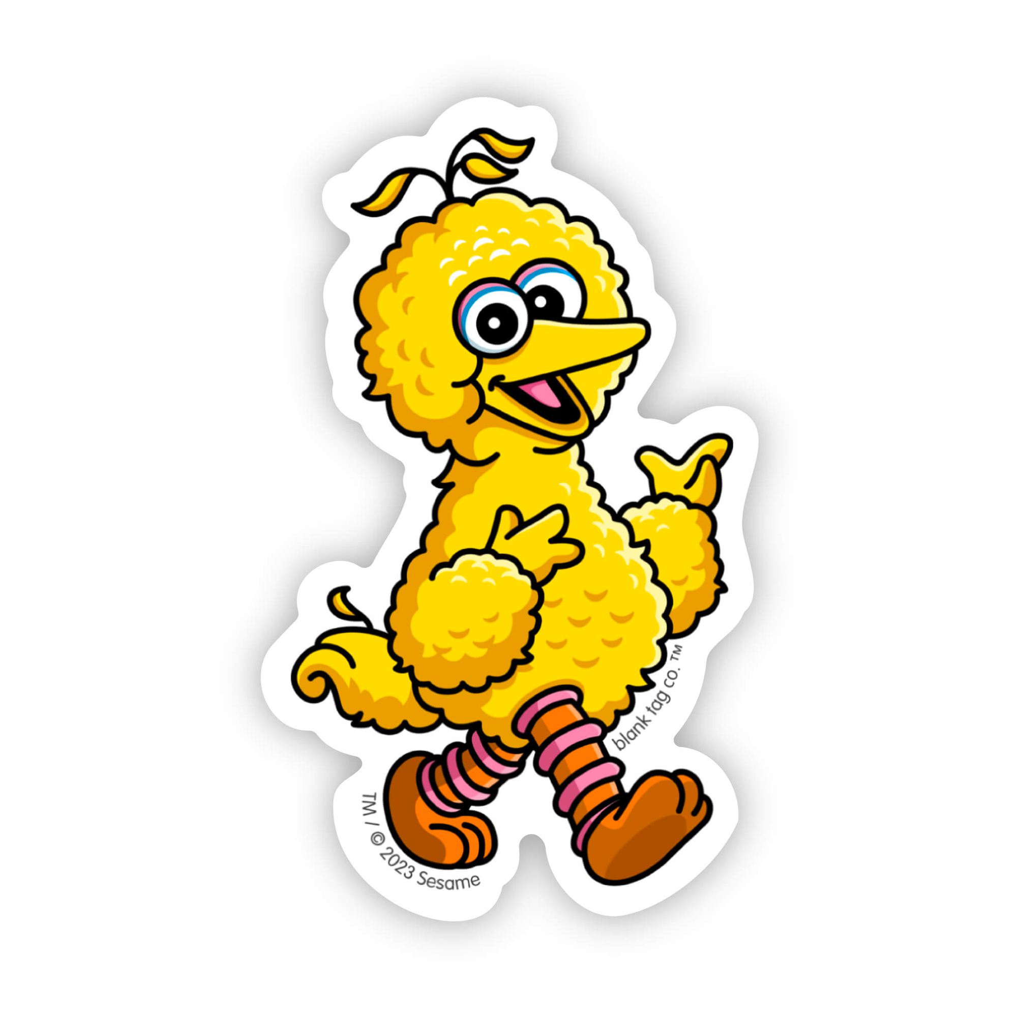 Sesame Street® Big Bird Waterproof Sticker
