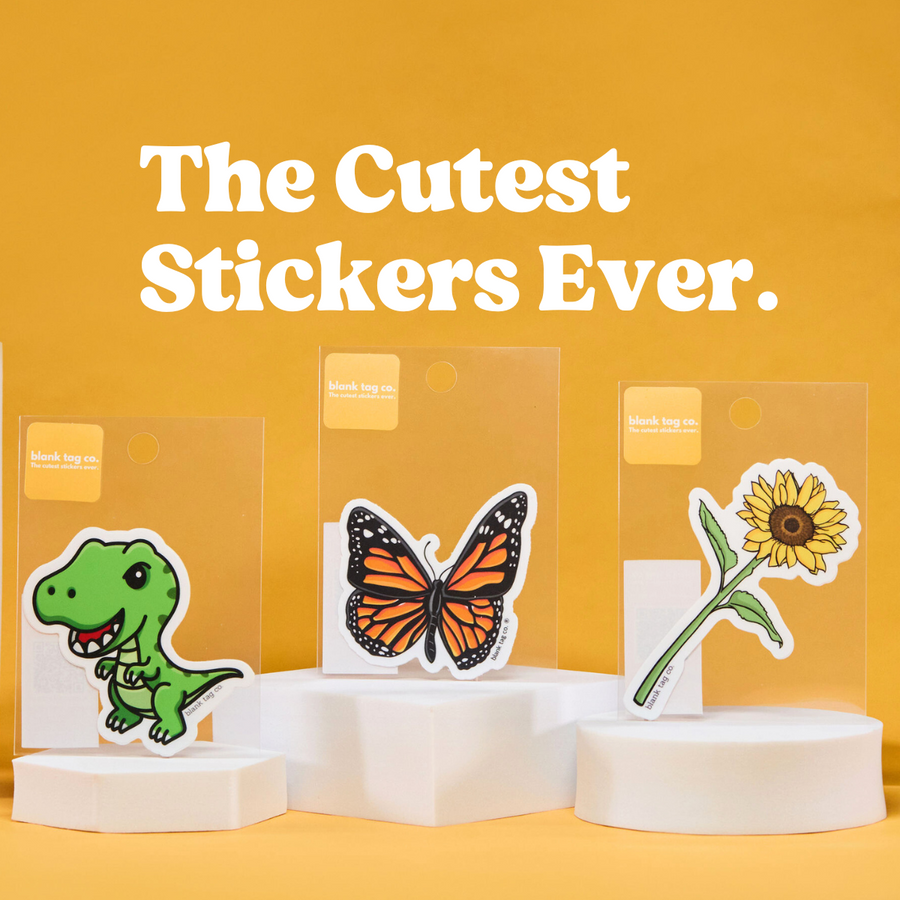 Blank Tag Co. | The cutest stickers ever.