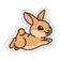 The Bunny Sticker