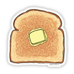 The Buttered Toast Sticker