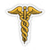 The Caduceus Sticker