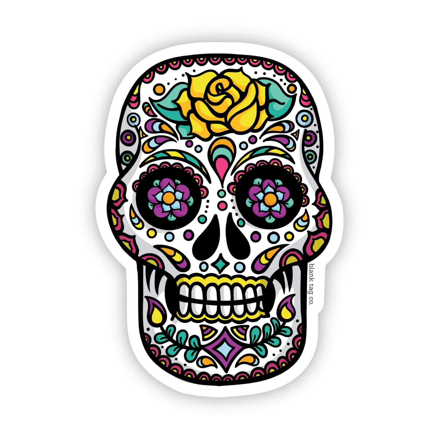 The Calavera Sticker
