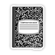 The Composition Notebook Sticker