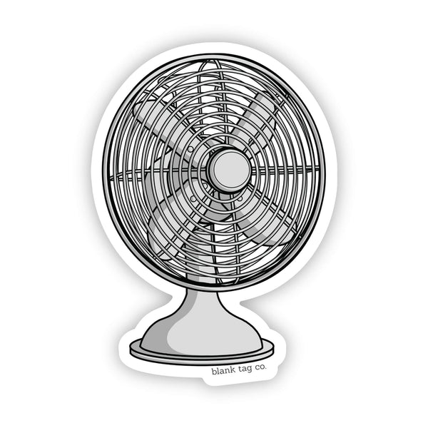 Blank Tag Co.® Waterproof Sticker - Fan