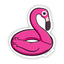 The Flamingo Floaty Sticker