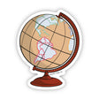 The Globe Sticker