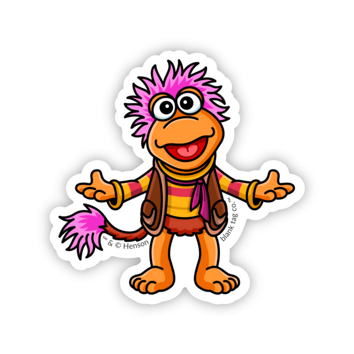 Collectible Fraggle Rock Stickers | The cutest stickers ever.
