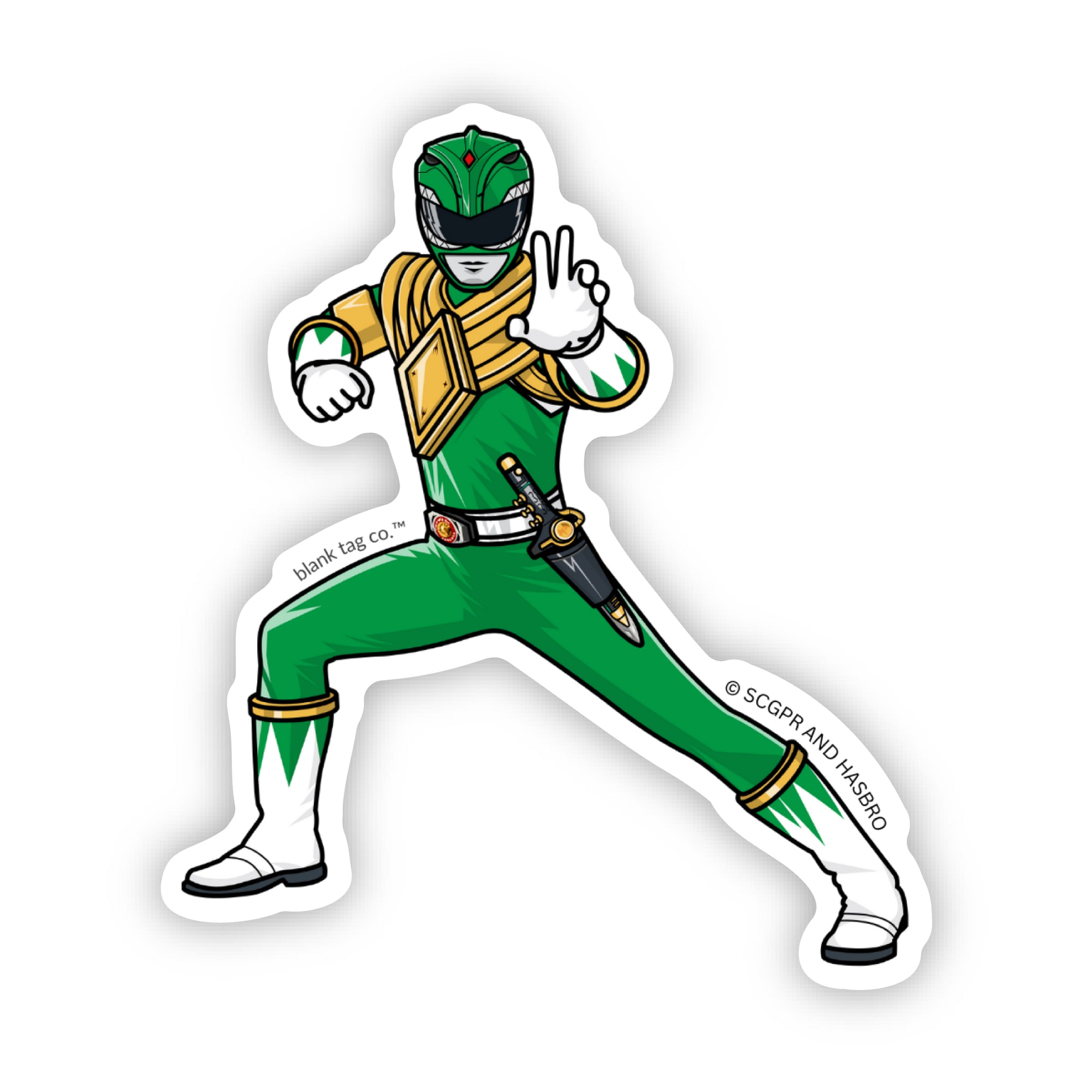 The Power Ranger Sticker Bundle