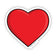 The Heart Sticker
