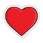 The Heart Sticker
