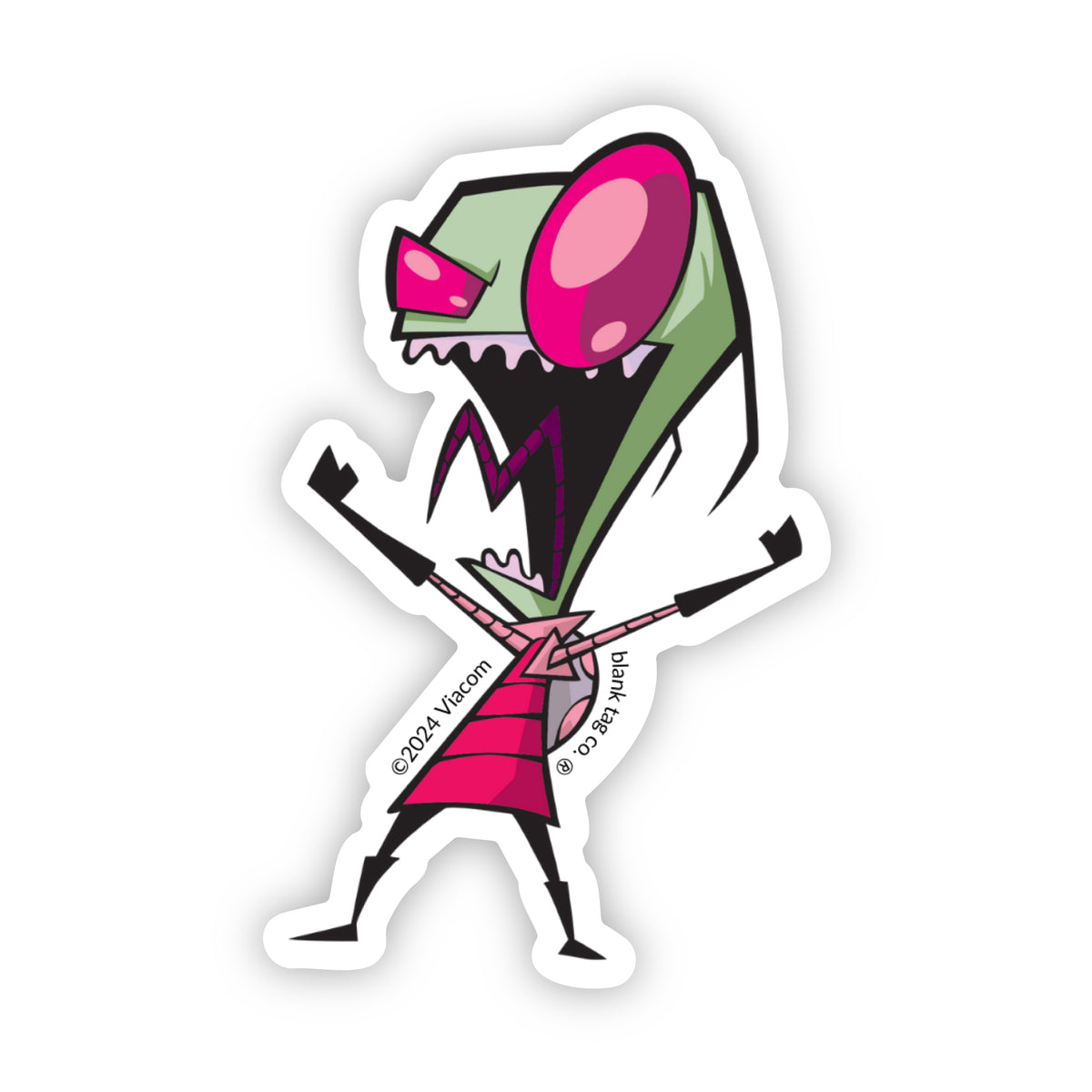 The Invader Zim Sticker Bundle