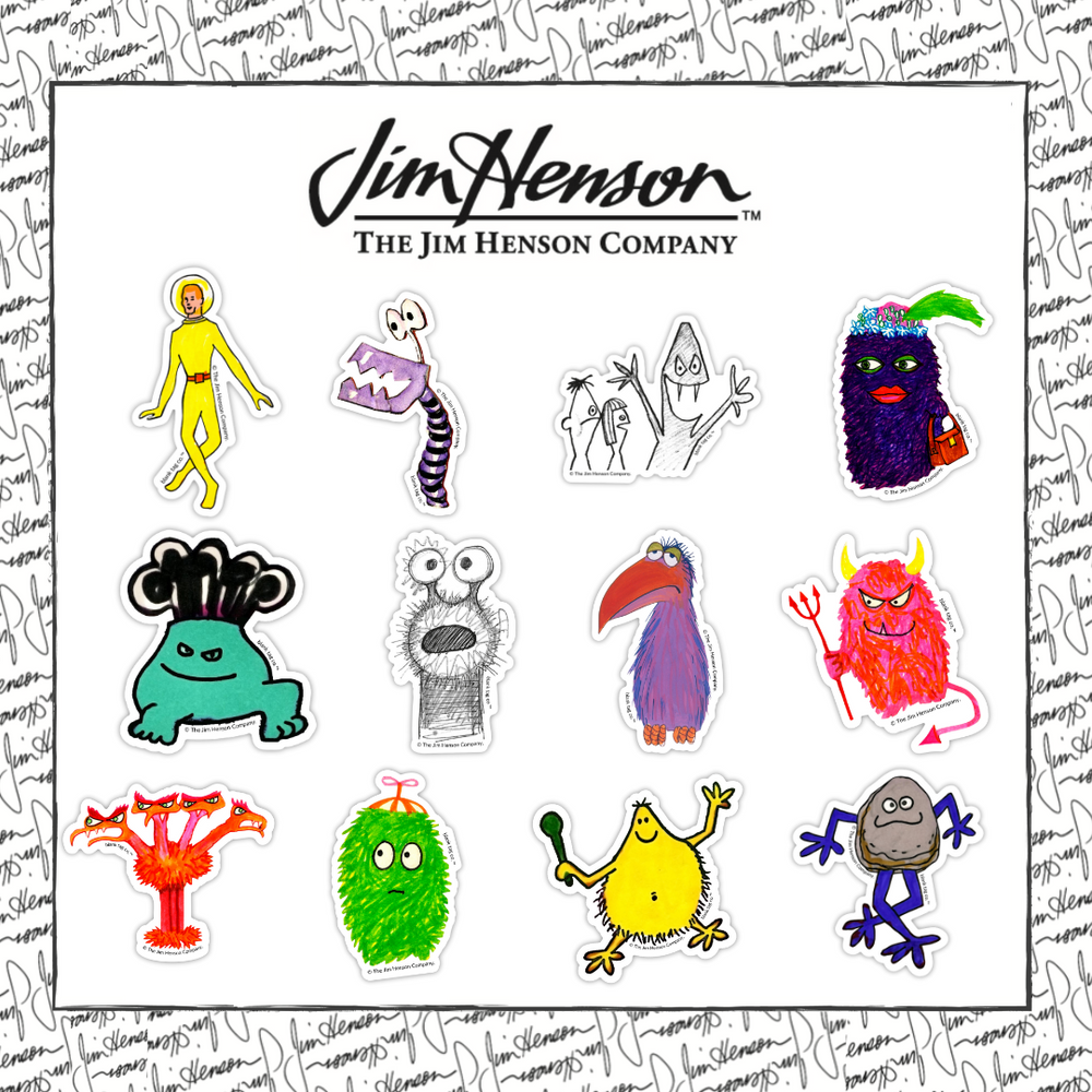 The Jim Henson Signature Collection Sticker Bundle