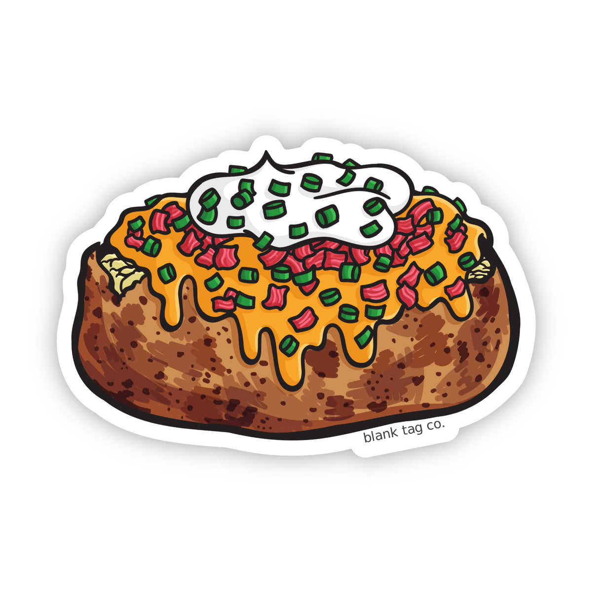The Loaded Baked Potato Sticker