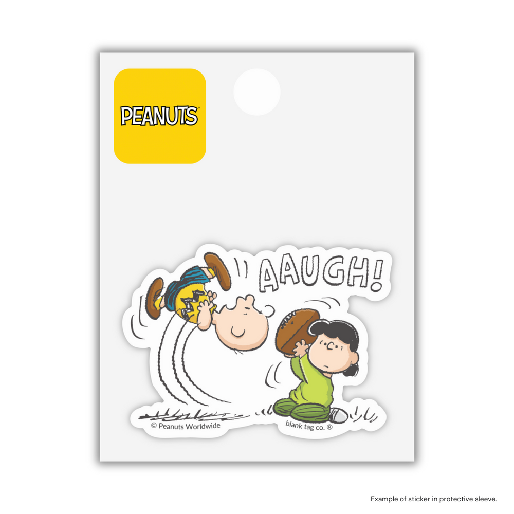 The Lucy Pulling The Football Sticker | Peanuts® Stickers