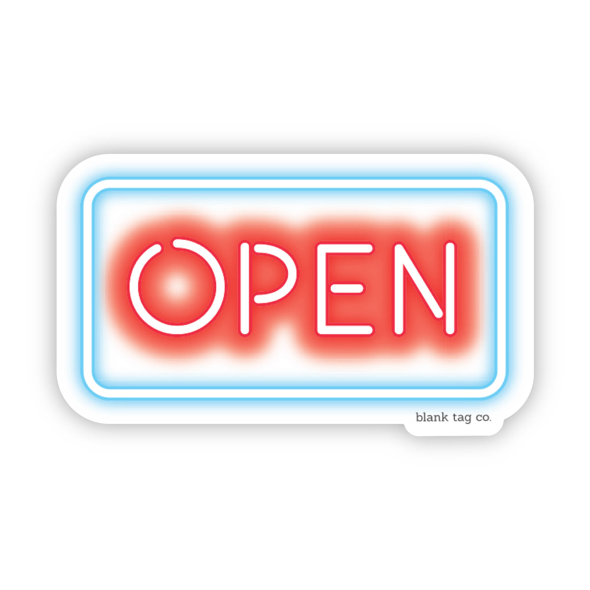 The Open Sign Sticker