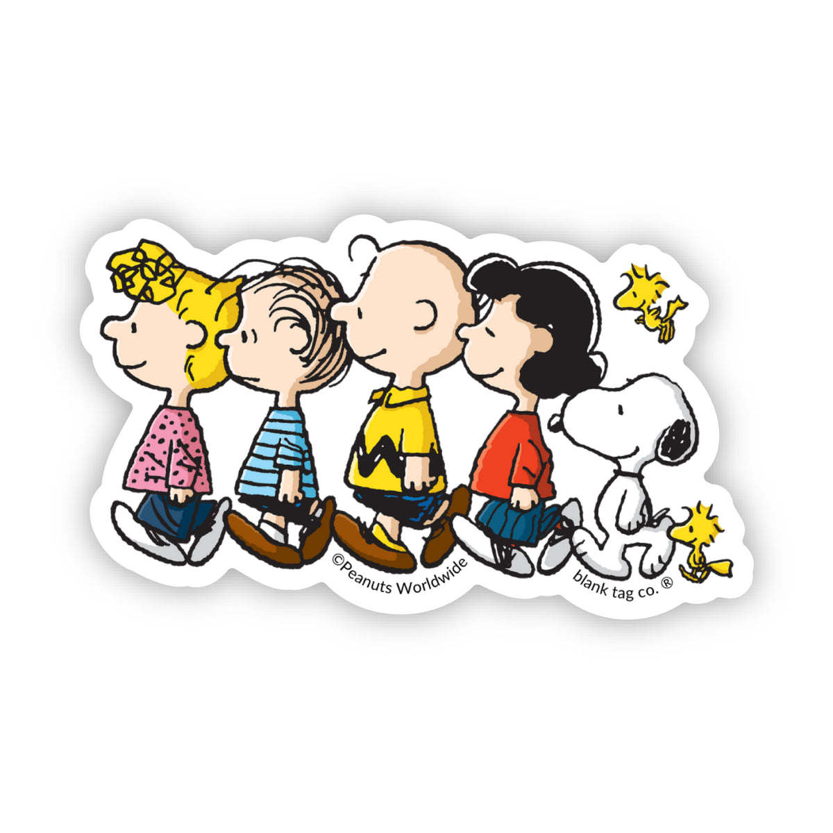 The Peanuts Gang Sticker | Peanuts® Stickers