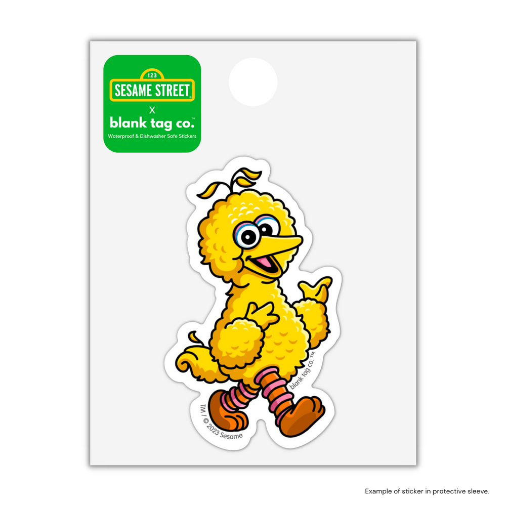 Sesame Street® Big Bird Waterproof Sticker