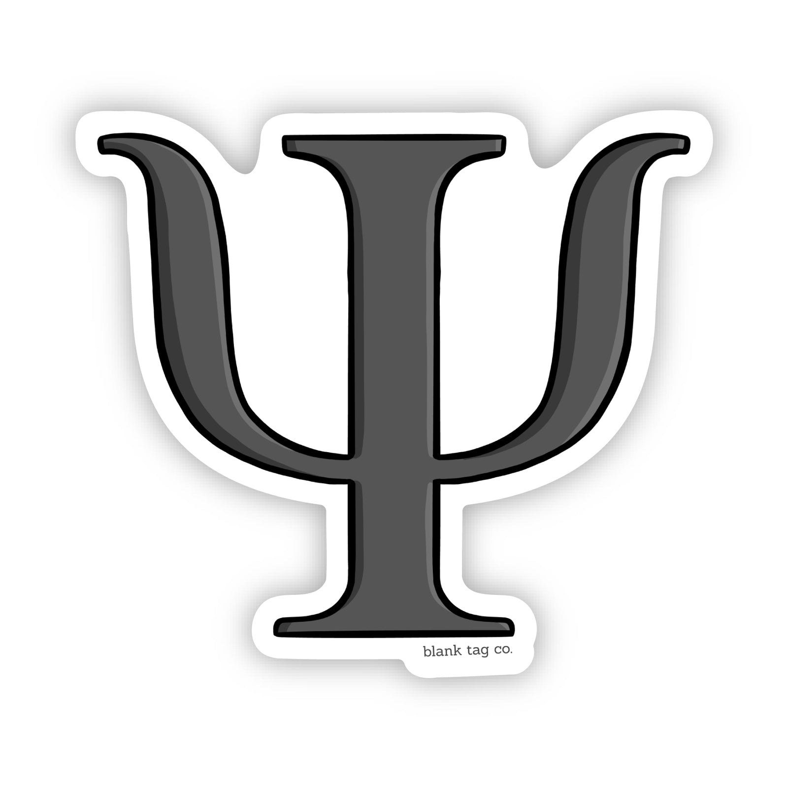 The Psychology Symbol Sticker