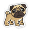 The Pug Sticker