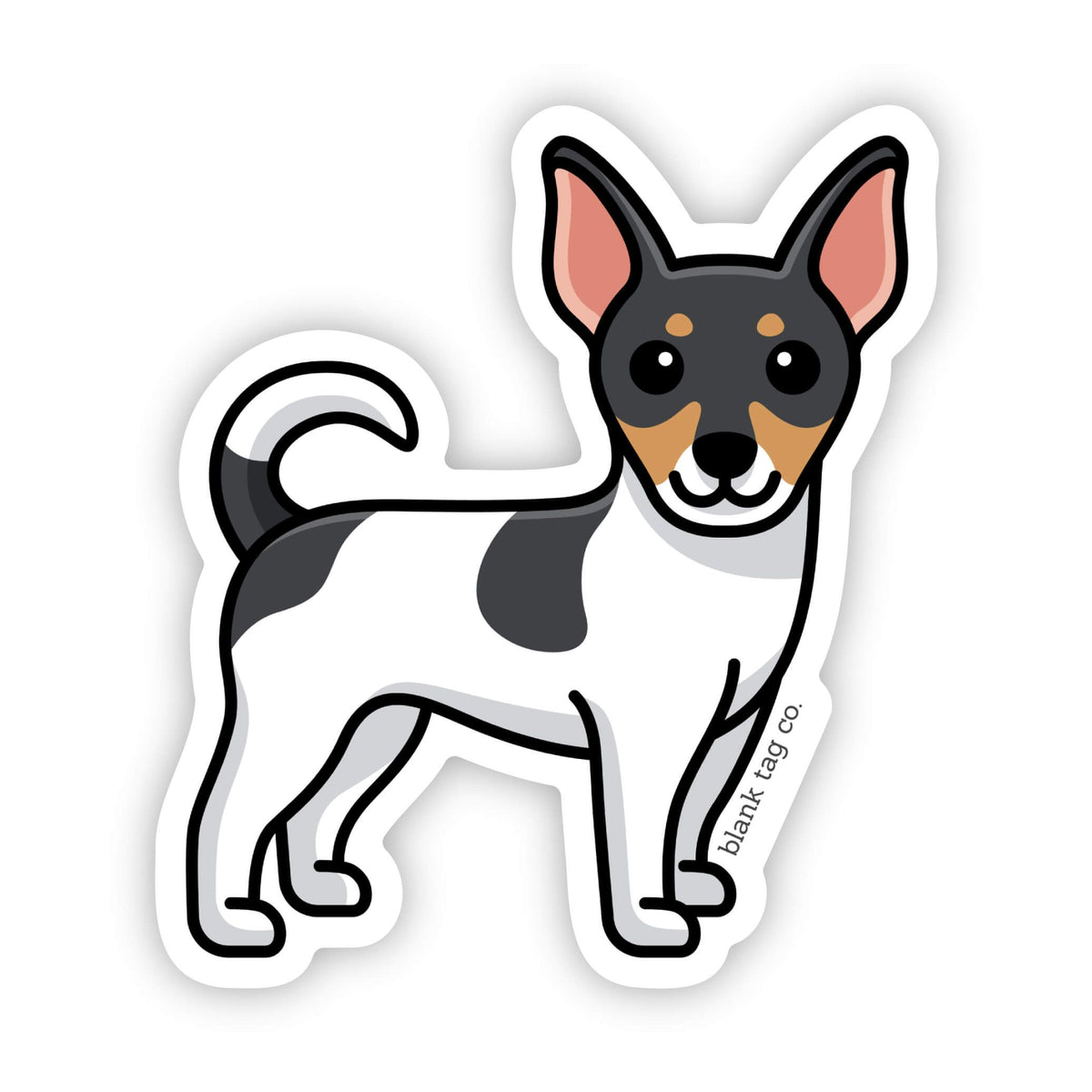 how to draw a rat terrier step by step