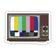 The Retro TV Sticker
