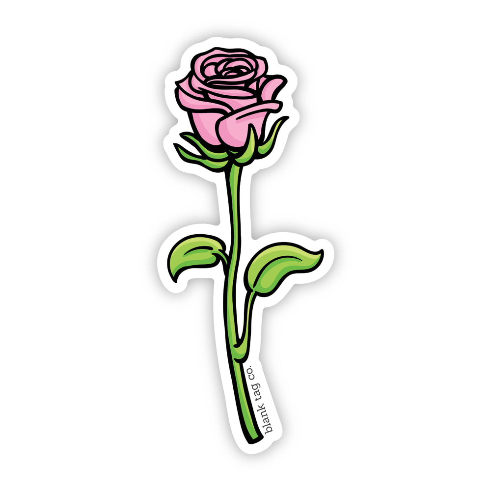 The Pink Rose Sticker