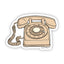 The Rotary Phone Sticker