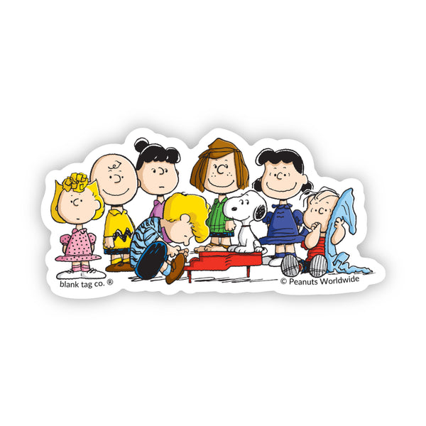 The Schroeder Playing The Piano Sticker | Peanuts® Stickers
