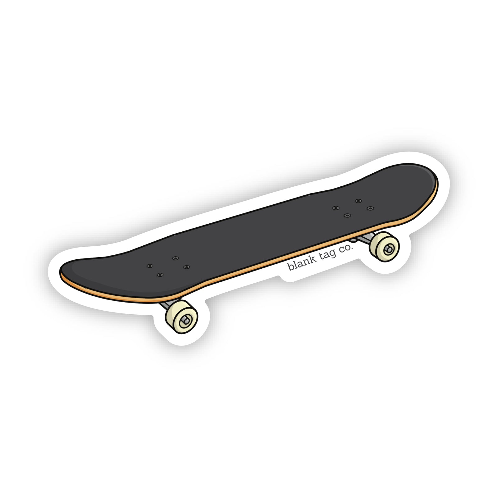 The Skateboard Sticker