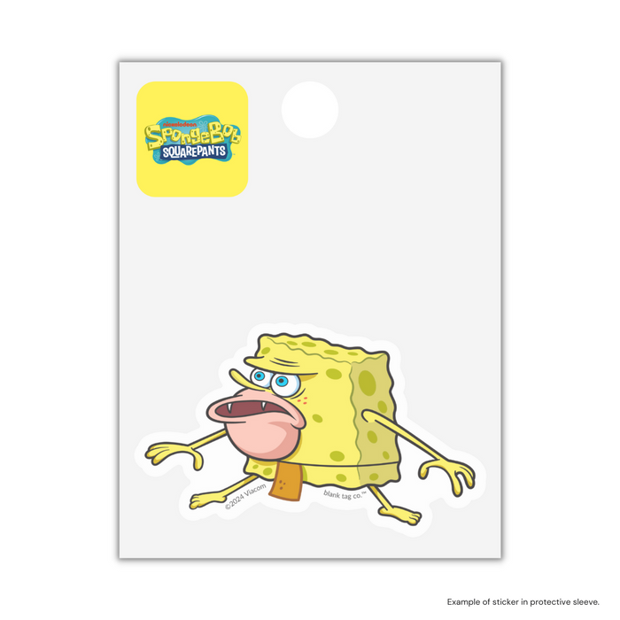 The Caveman SpongeBob Meme Sticker