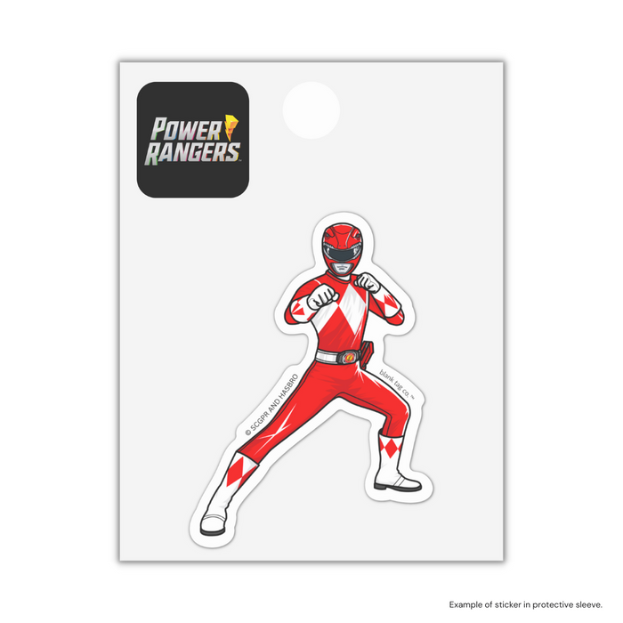 The Red Ranger Sticker