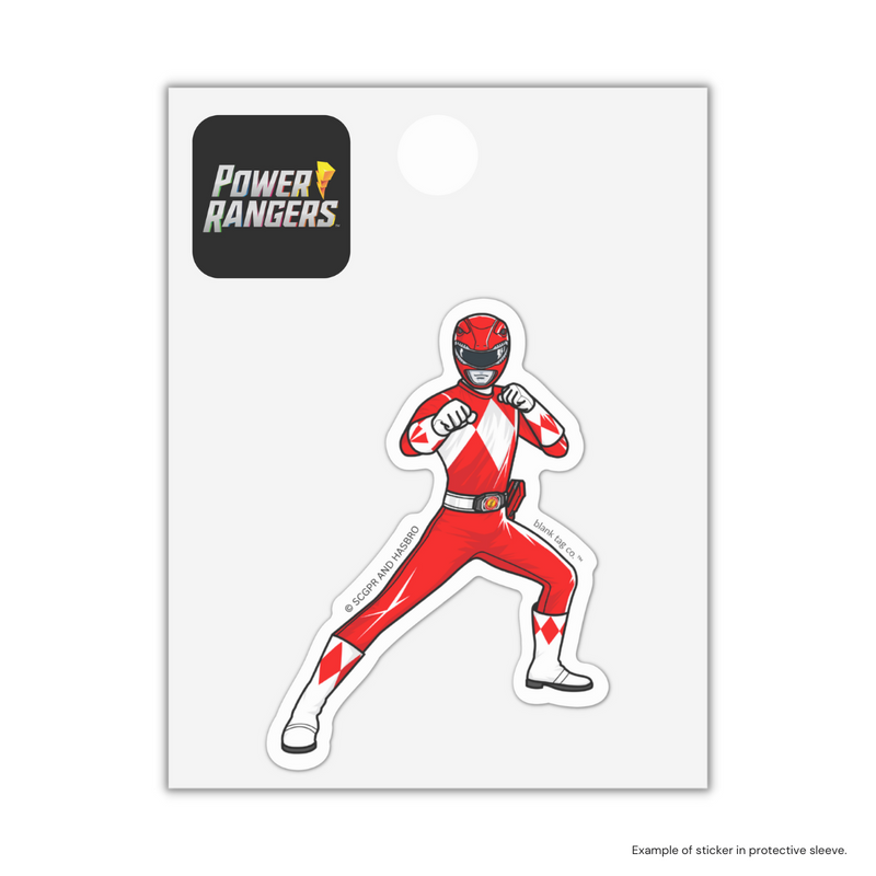 The Red Ranger Sticker