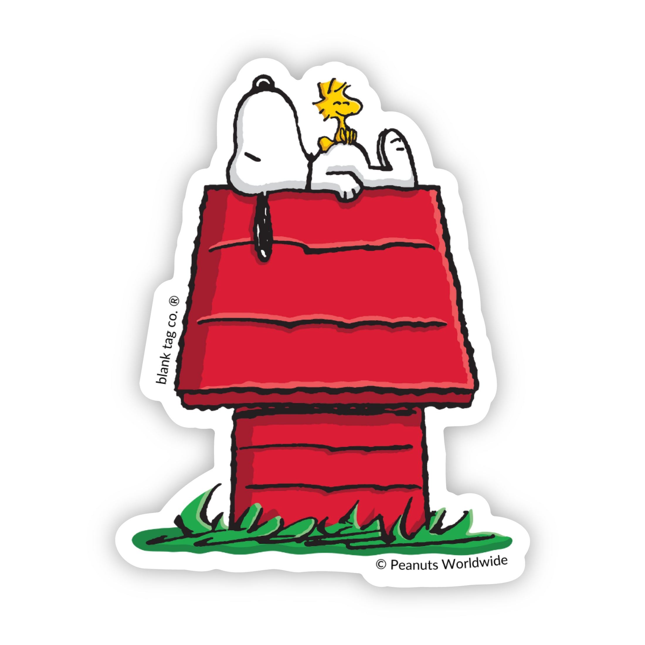 The Snoopy and Woodstock Sticker | Peanuts® Stickers