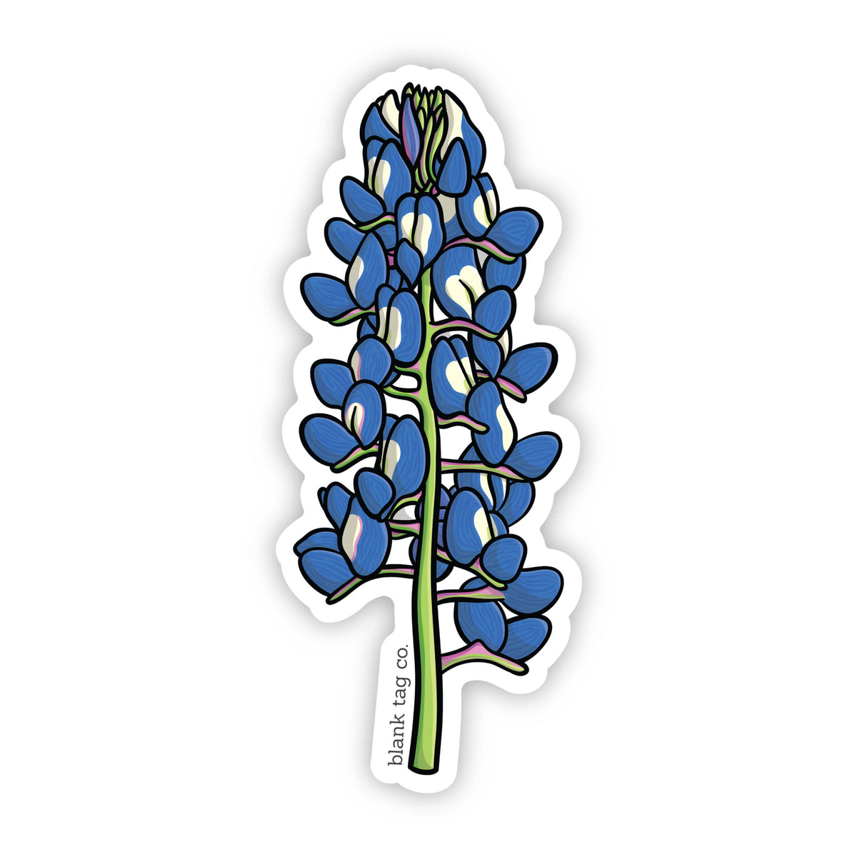 The Texas Bluebonnet Sticker