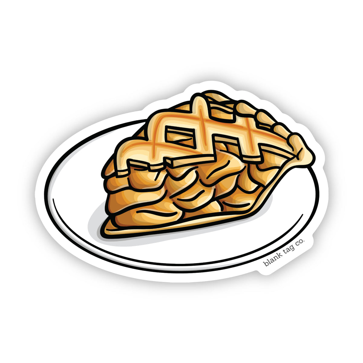 The Apple Pie Sticker