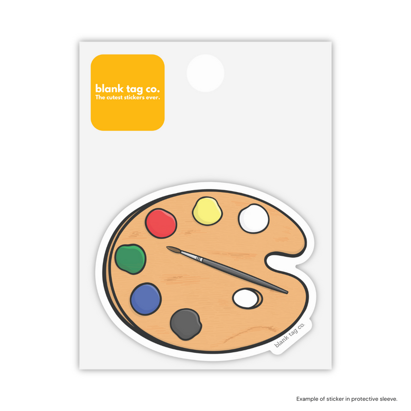 The Art Palette Sticker