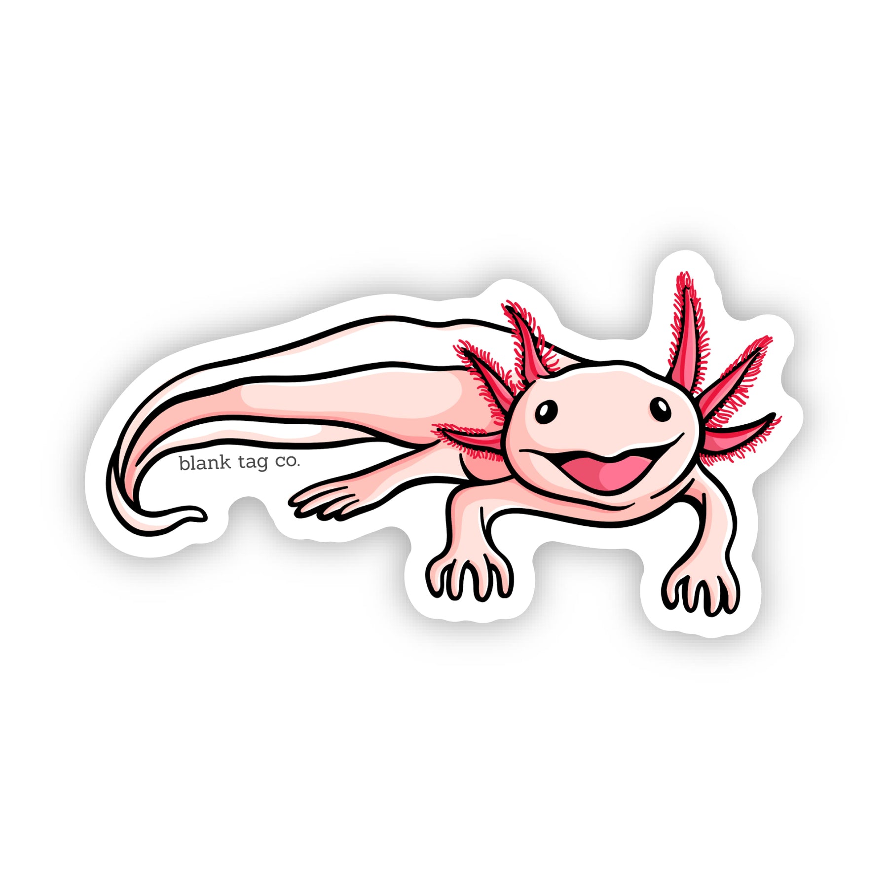 The Axolotl Sticker