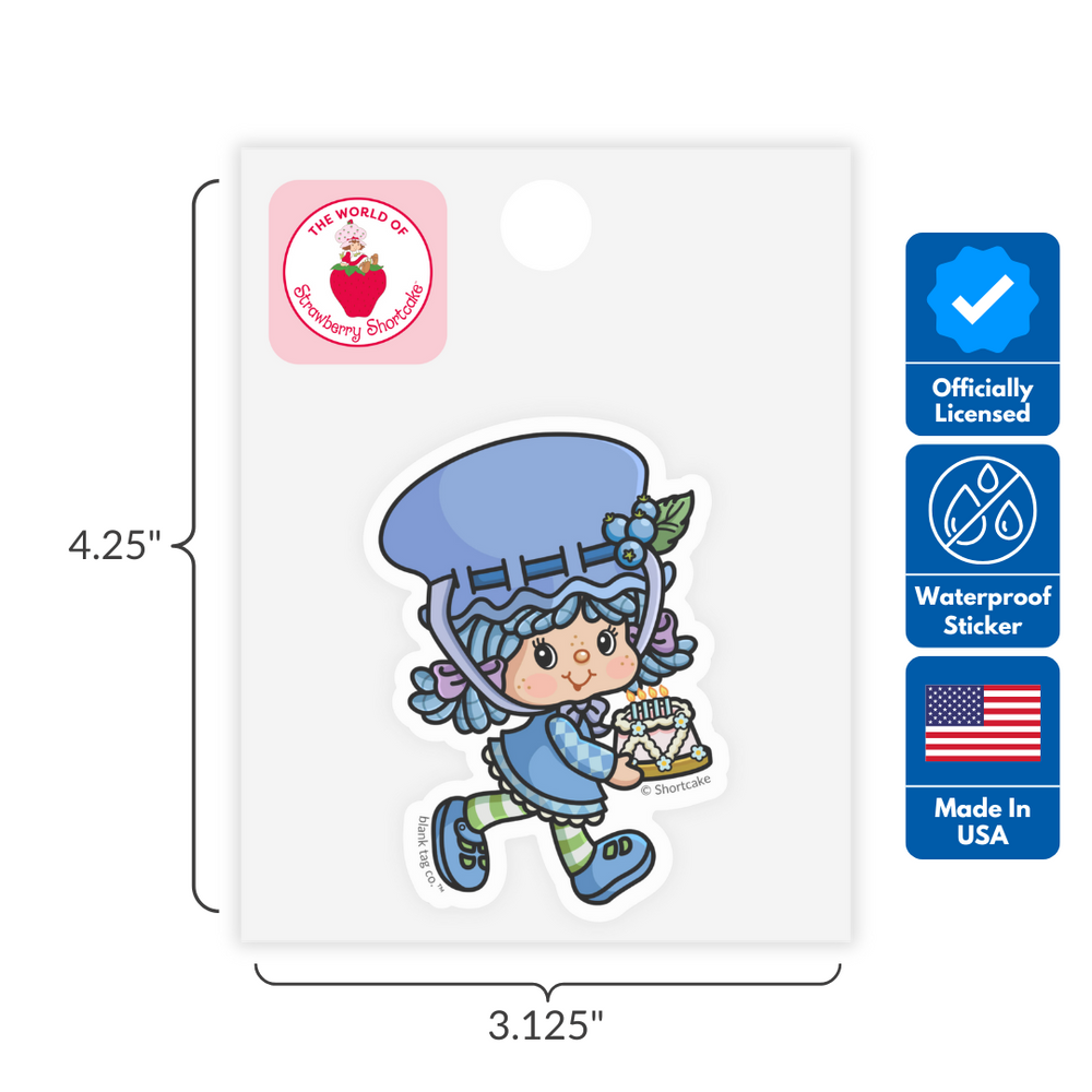 The Blueberry Muffin Sticker | Strawberry Shortcake® Stickers