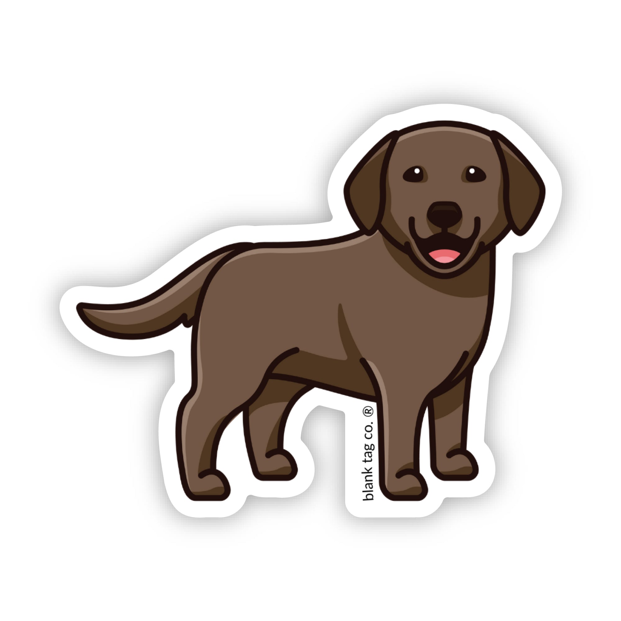 Blank Tag Co.® Waterproof Sticker - Labrador Retriever