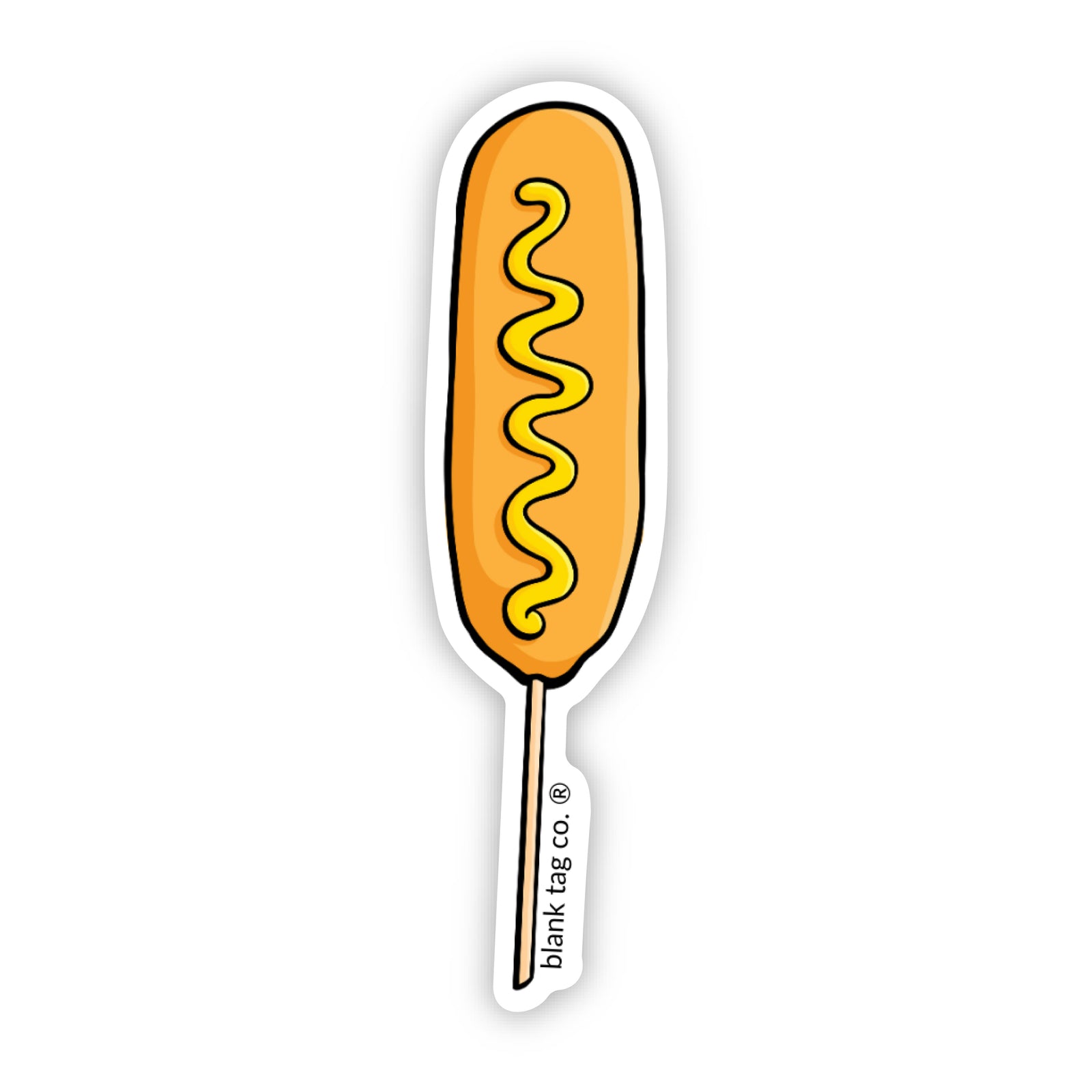 The Corndog Sticker
