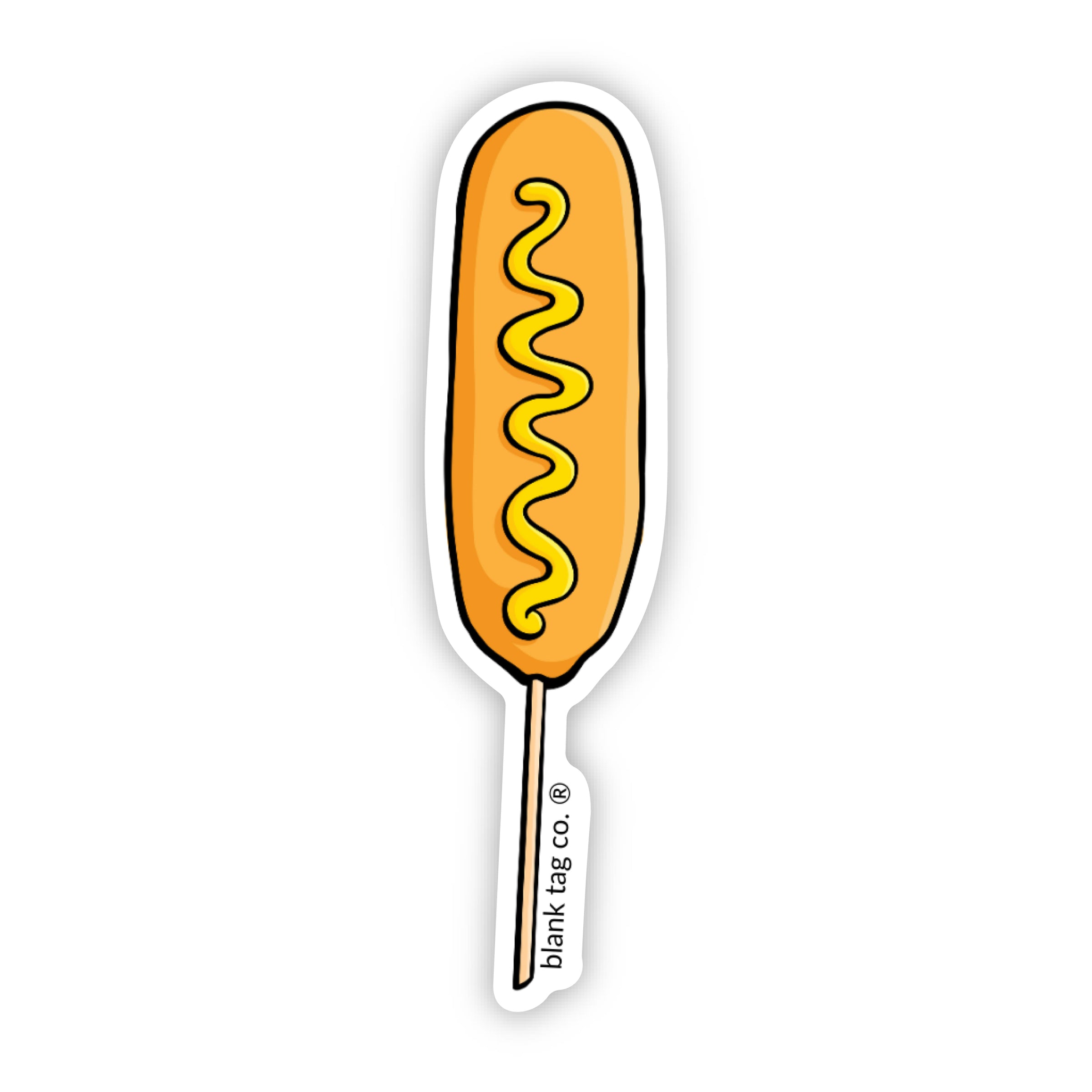 The Corndog Sticker
