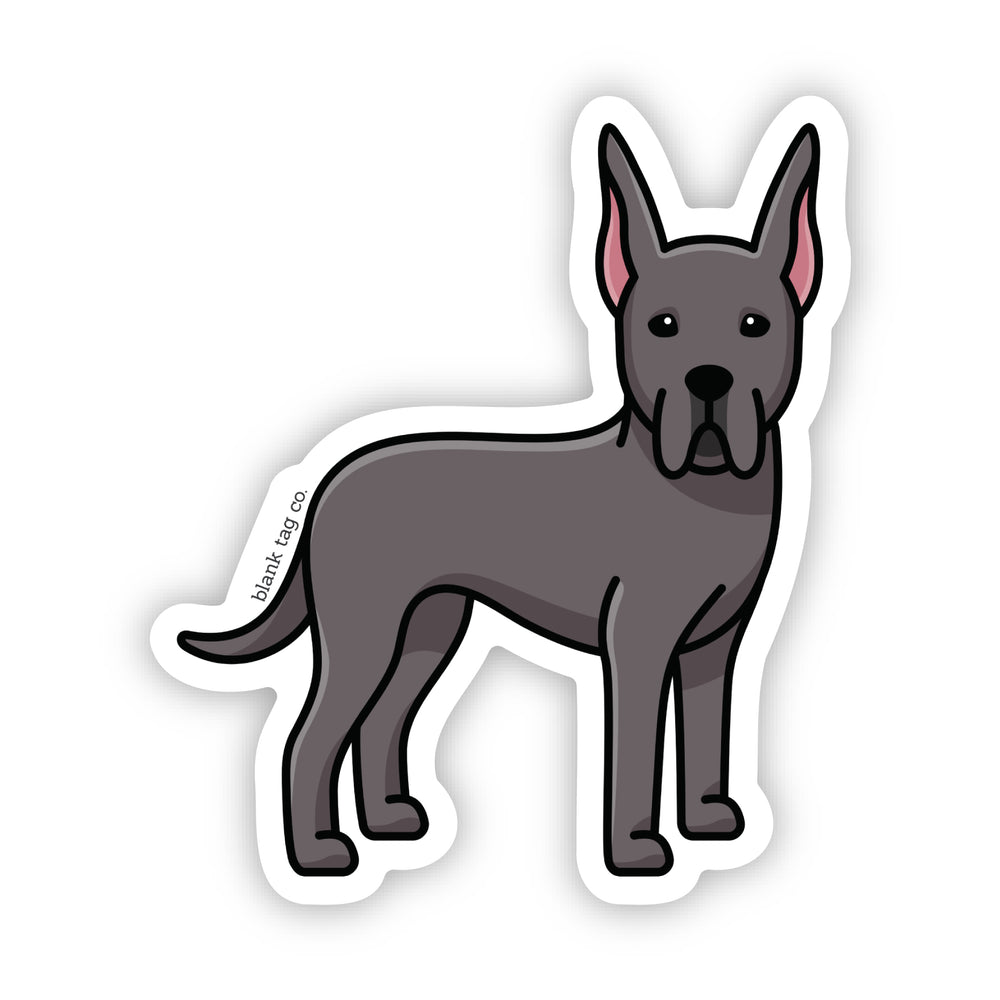 Blank Tag Co.® Waterproof Sticker - Great Dane