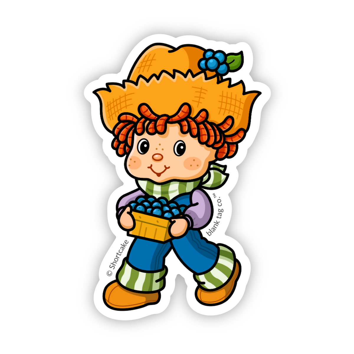 The Huckleberry Pie Sticker | Strawberry Shortcake® Stickers