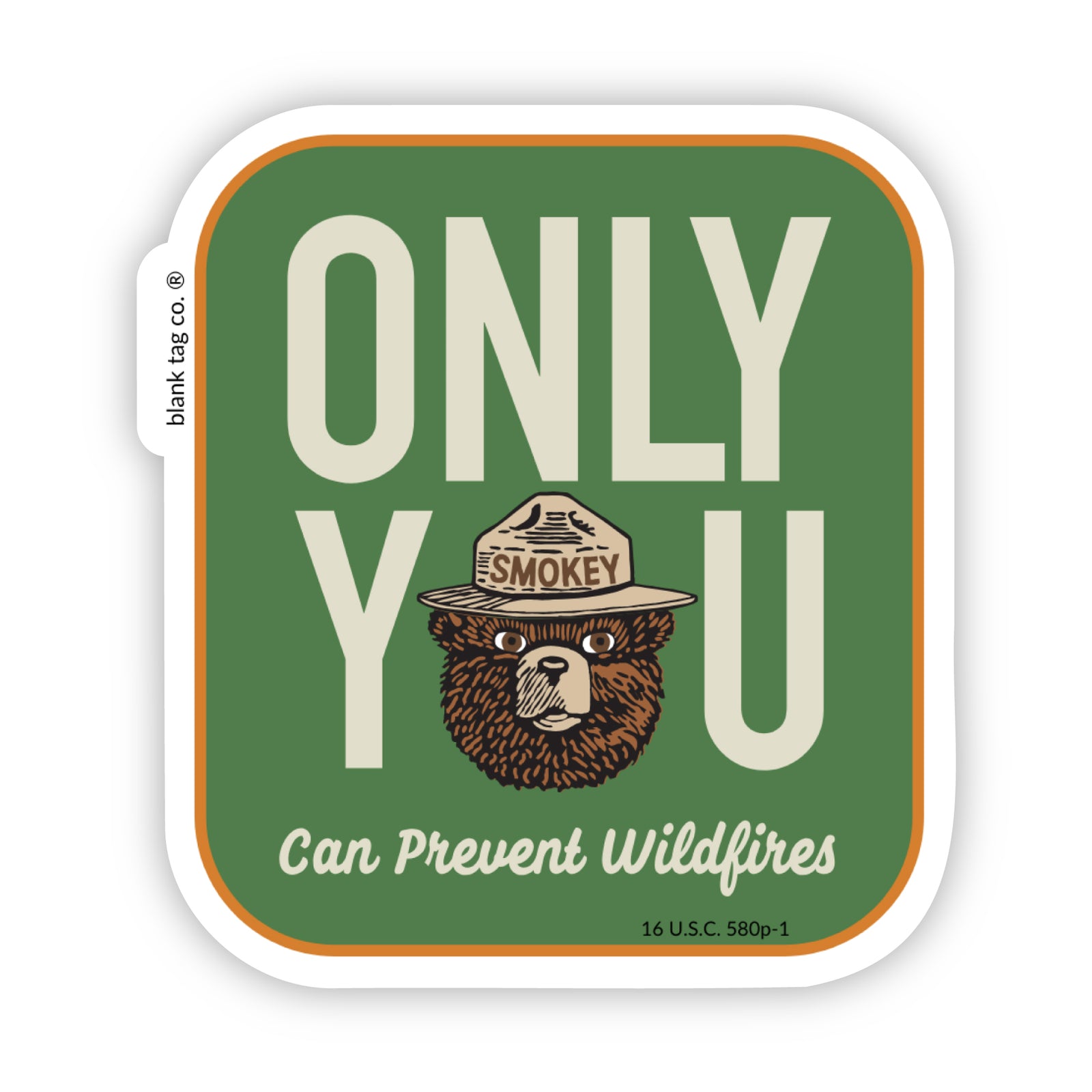 The Smokey Bear Sticker Bundle